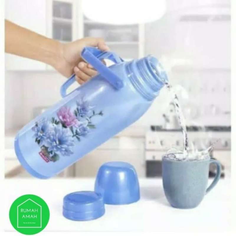 Promo Termos Air 2 Liter Panas Lebih Lama Lapisan Dalam Kaca Aman Dan ...