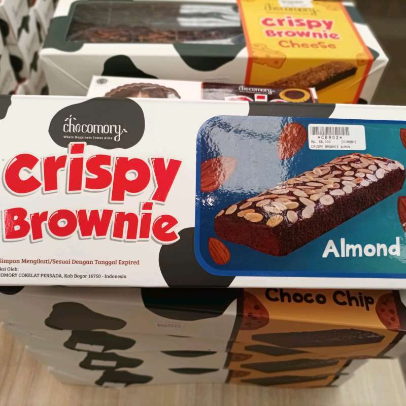 Jual Brownies Chocomory Varian Almond & Cheese. Di Seller K Store ...