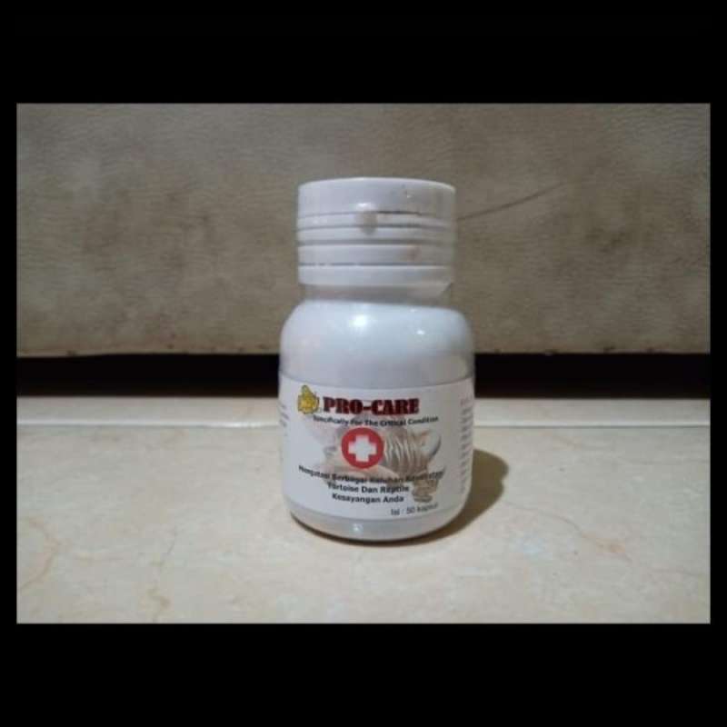 Jual Pro Care Jkk / Procare Jkk / Vitamin Obat Kura Kura Best Seller di ...
