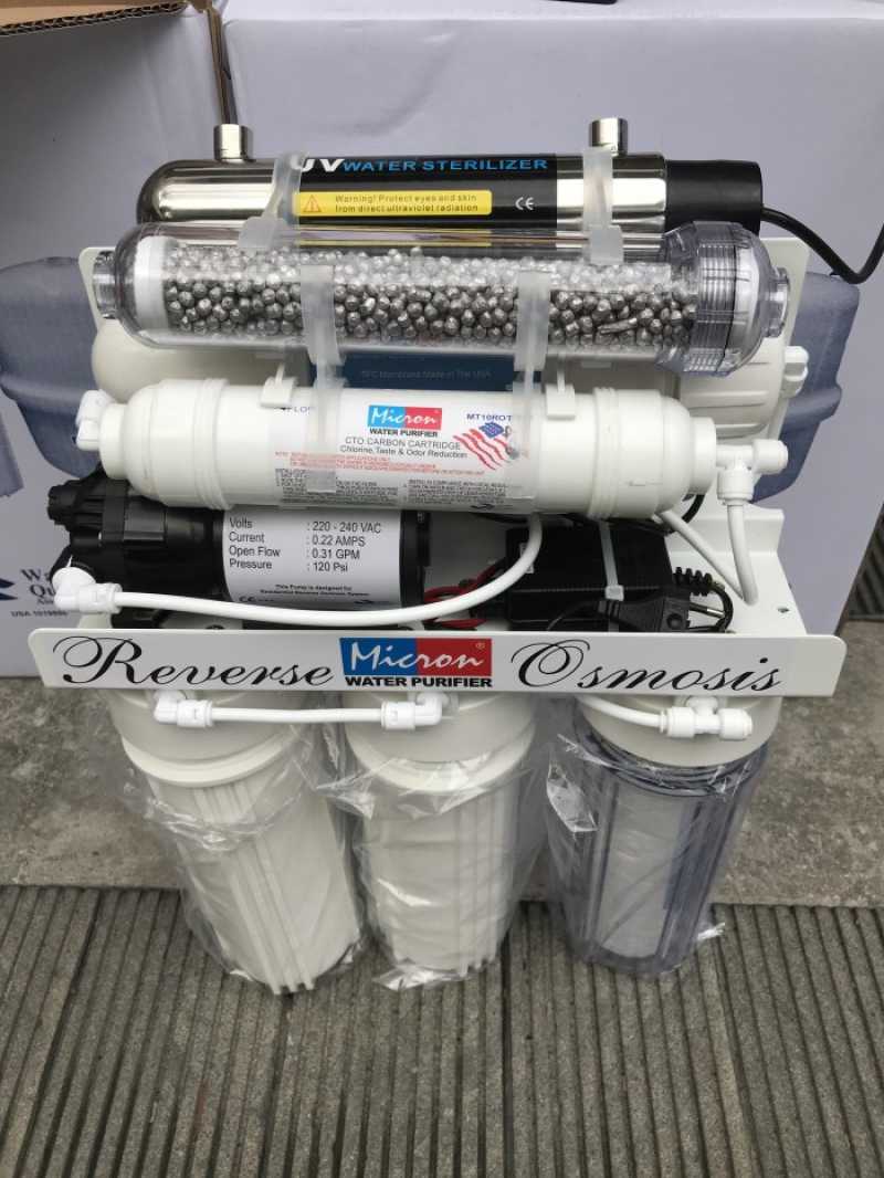 Promo Mesin RO 7 Step Reverse Osmosis 100 GPD + UV + ORP alkaline PH ...