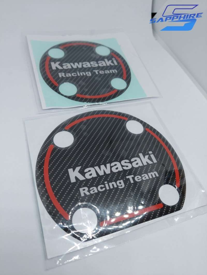 Promo STIKER TIMBUL STICKER COVER BLOK MESIN NINJA R SS RR Diskon 50% ...