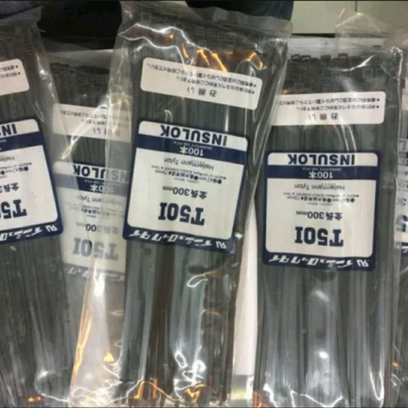 Promo CABLE TIES 30CM INSULOK/HELLERMAN TYTON HITAM 100PCS Diskon 23% ...