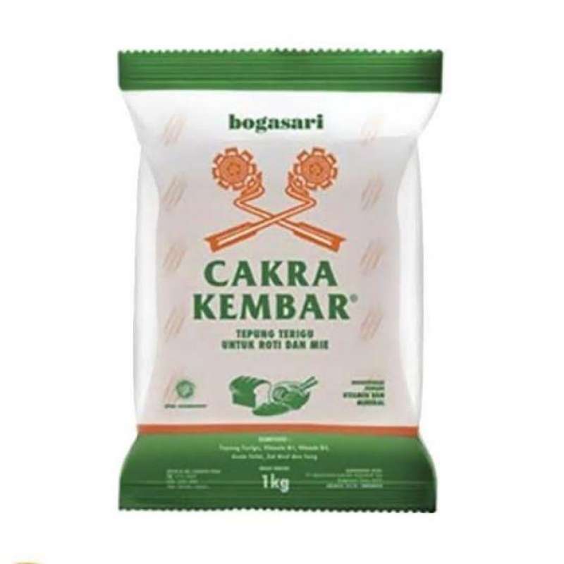 Jual TEPUNG TERIGU CAKRA KEMBAR 1KG di Seller AnekaJaya ...