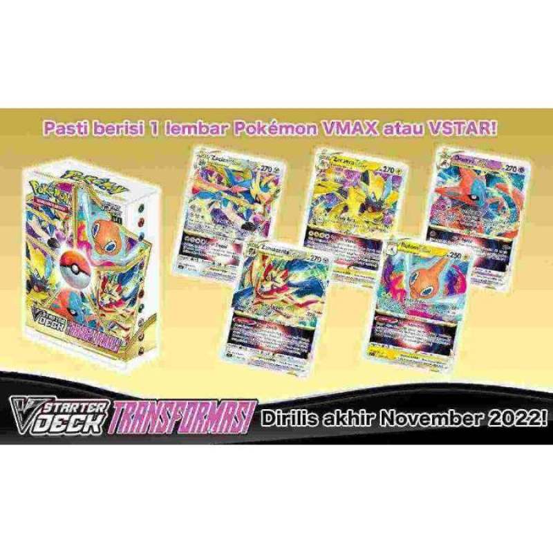 Jual Pokemon TCG Indonesia V Starter Deck SCF Transformasi di Seller Monopolis Board Game ...