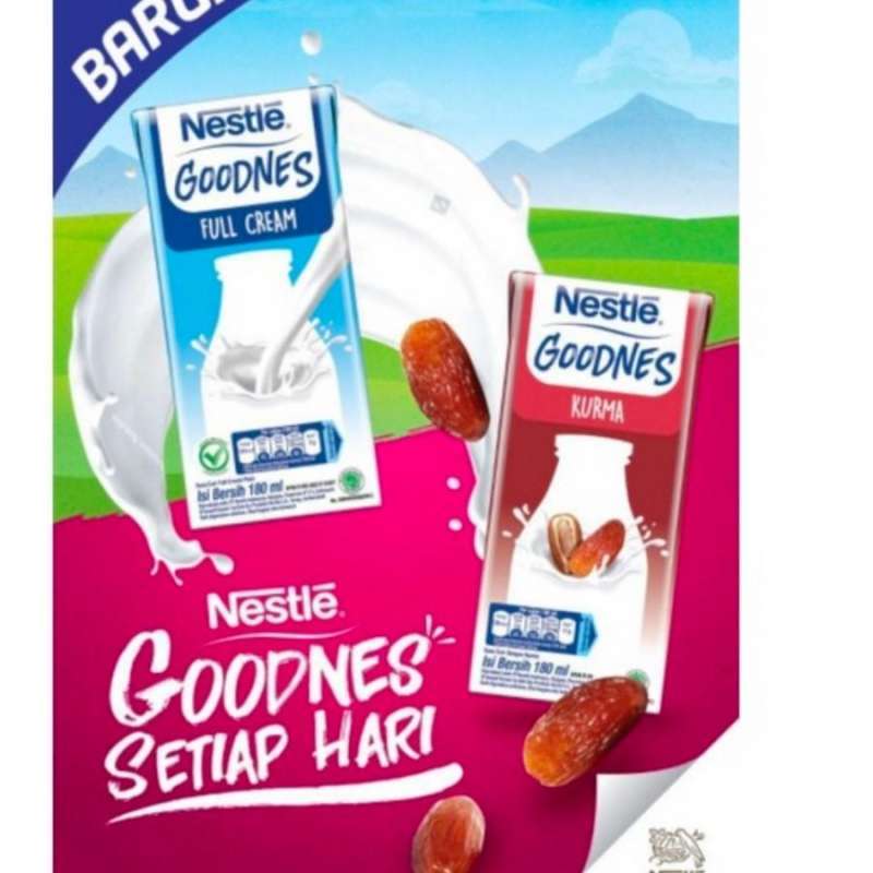 Jual Nestle Goodnes UHT 180 ml Gosend Grab only di Seller vicshoes ...