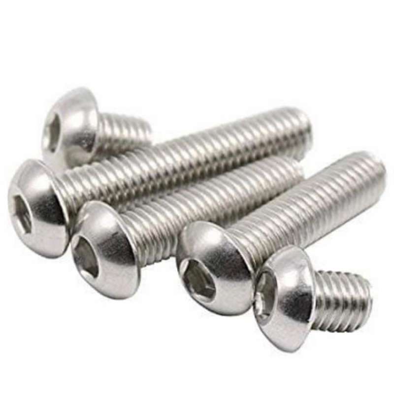 Jual Baut Button Head L M8 X 15Mm Stainless di Seller Dikong teknik - Braga, Kota Bandung | Blibli