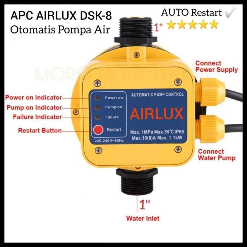 Jual AUTOMATIC PRESS CONTROL AIRLUX di Seller Mega Tehnik glodok ...