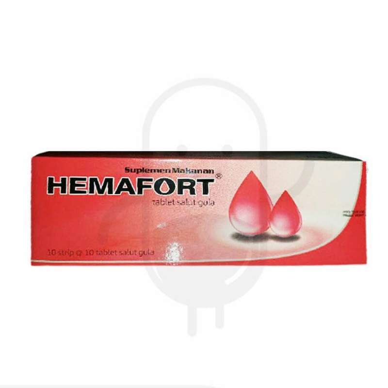 Promo Hemafort Hemaport Hemavort Hemapot 1 Box isi 100 Tablet Obat ...