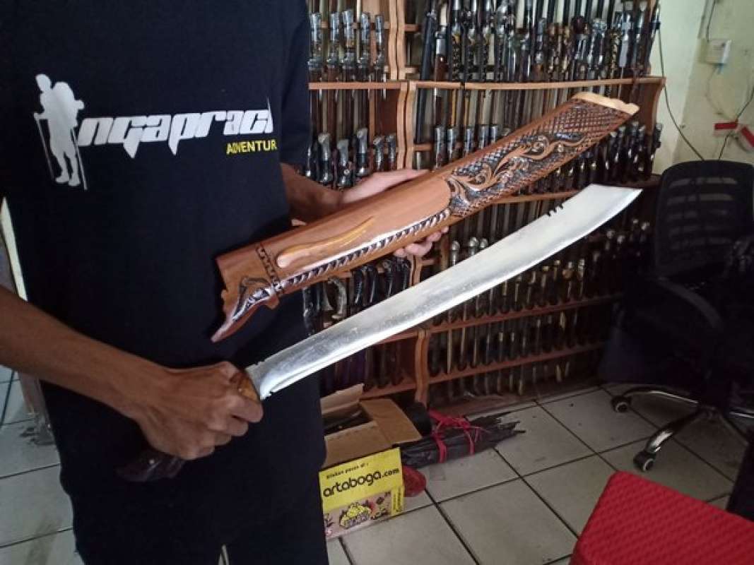 Promo golok kebun golok baja golok kerja potong kayu alat bantu ke ...