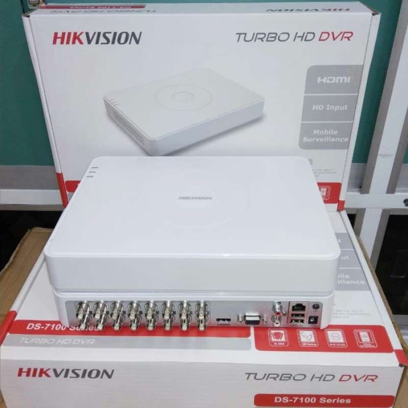 Jual DVR HIKVISION 16CH TURBO HD HYBRID P2P di Seller Eudora - Kamal ...