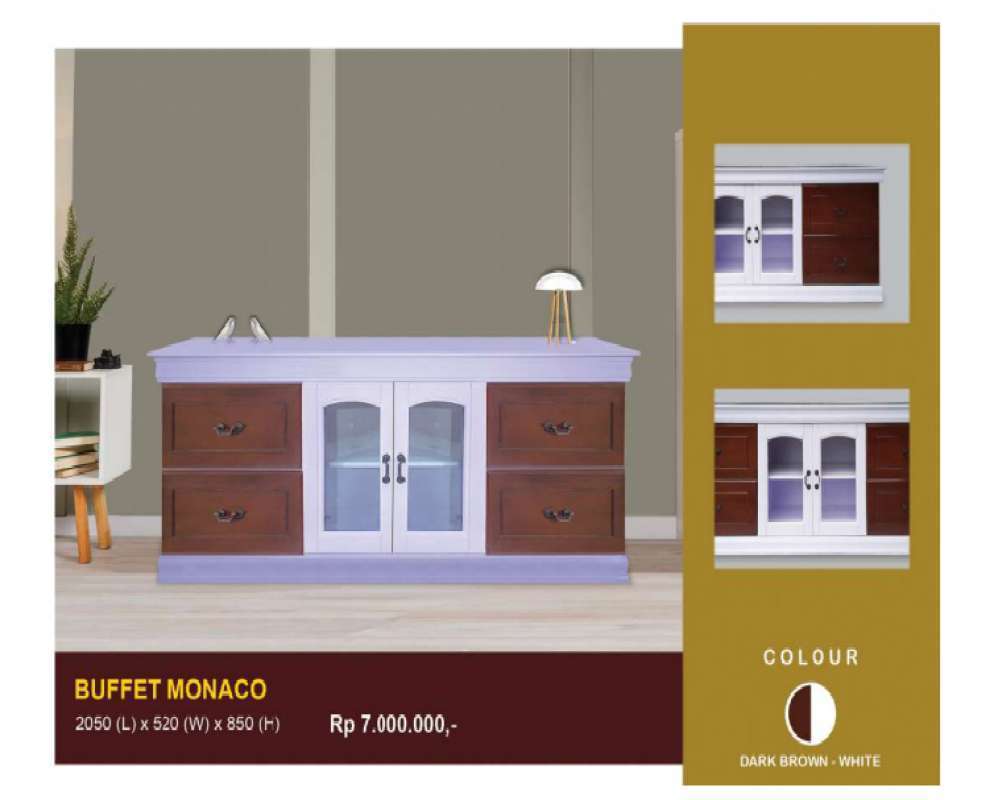 Jual BUFFET MONACO di Seller Toko Nauri - Kota Medan, Sumatera Utara ...