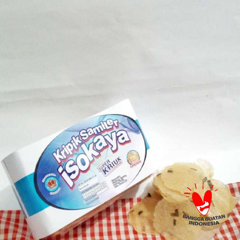 Jual Isokaya Rasa Original Keripik Samiler [100 Gr] Di Seller Stasiun ...
