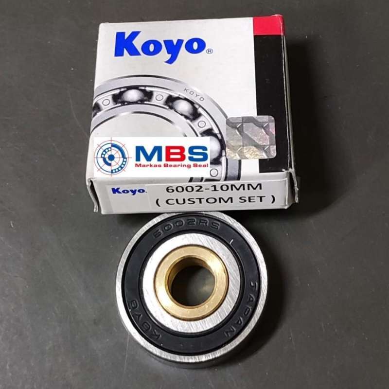 Jual BEARING 6002 2RS + BUSH 10 MM CVT HONDA VARIO BEAT SCOOPY SPACY KOYO di Seller MARKAS ...