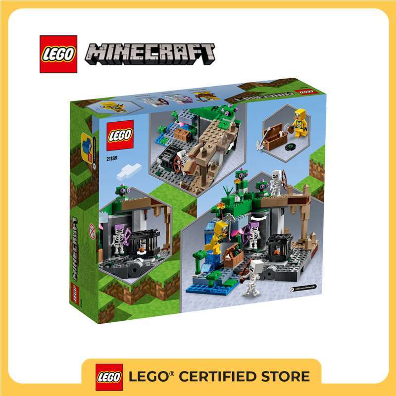 Jual Lego 21189 Minecraft The Skeleton Dungeon Di Seller Bricksid - Lcs ...