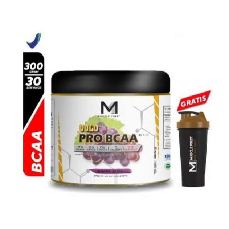 Jual MUSCLE FIRST BCAA POWDER 30SERVING/M1 GOLD BCAA POWDER 30SERVING di Seller Original ...