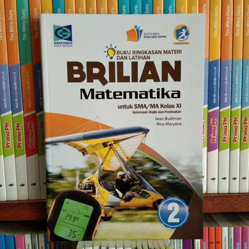 Jual BUKU BRILIAN MATEMATIKA 2 SMA/MA kelas XI/11 revisi K13N. Grafindo di Seller LUSSAN BOOK ...