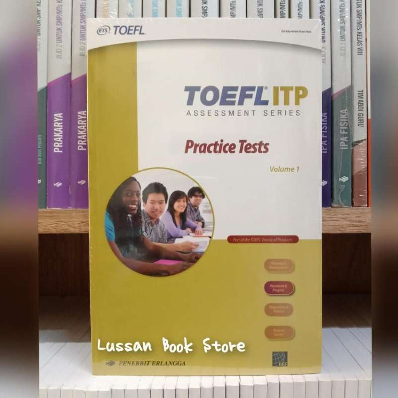 Jual Original Toefl Itp Practice Test Vol 1. Erlangga Di Seller Lussan ...