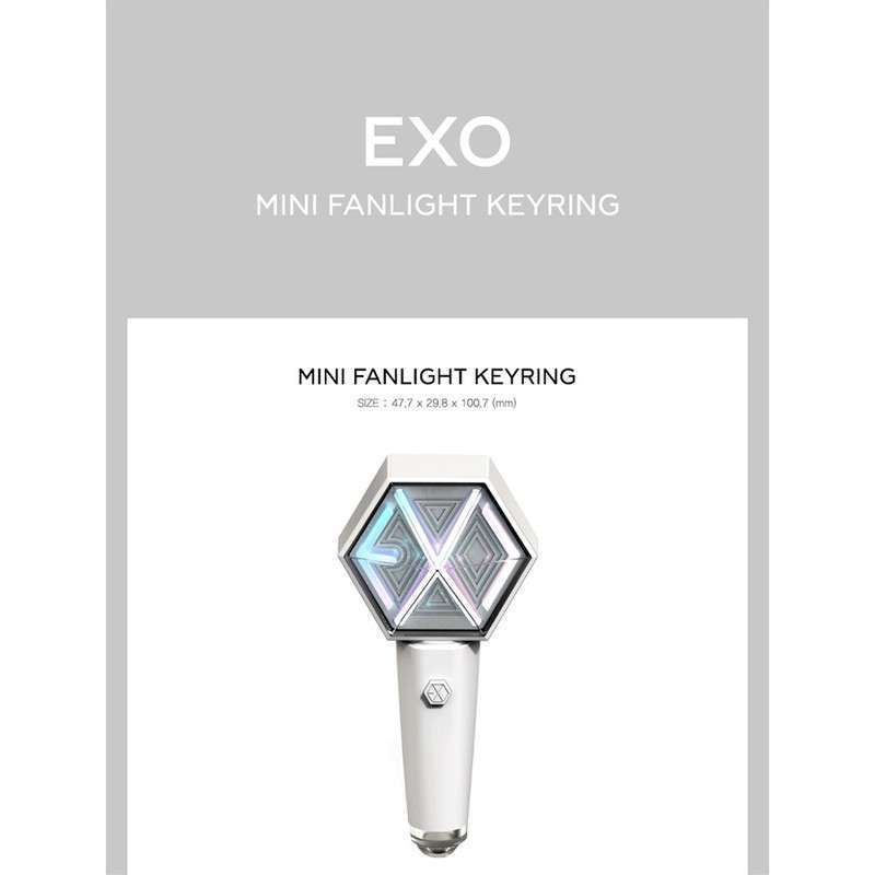 Jual EXO - Official Mini Light Stick Keyring di Seller sundayaugust ...