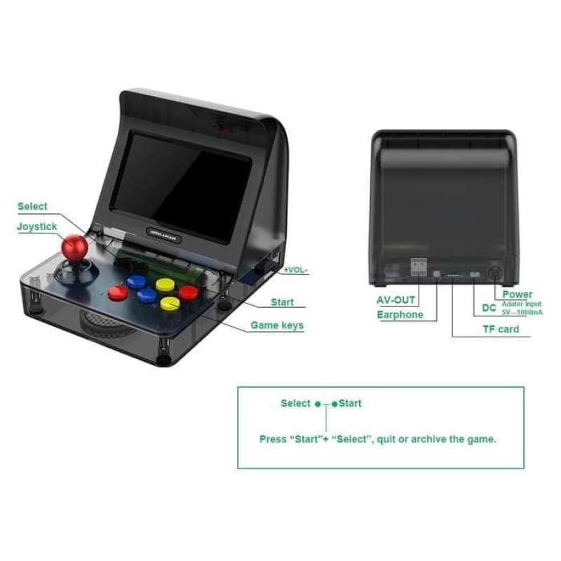 Promo game boy mini retro arcade FC3000 GAMES IN 1 Diskon 10% di Seller ...