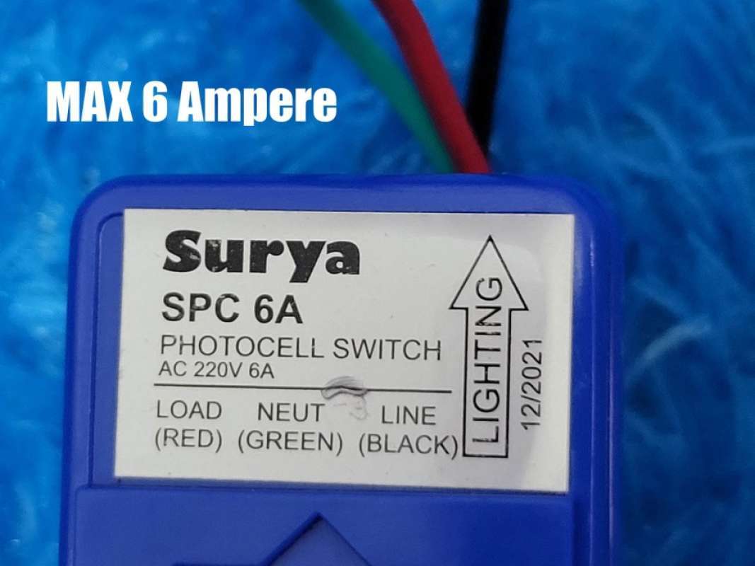 Promo Surya Spc-111 6a Photocell Sensor Cahaya 6a Sensor Cahaya ...