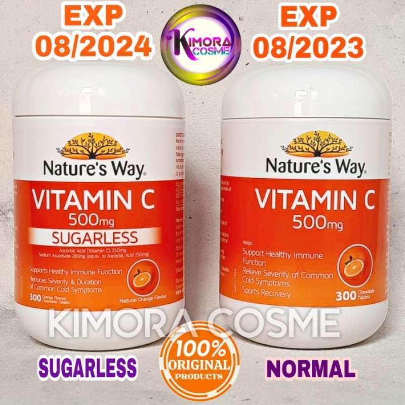 Promo Nature's Natures Nature Way Vitamin C 500mg 300 Tablets Diskon 23 ...