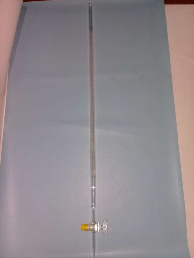 Promo buret 25 ml, kran Glass, PYREX, ex RRC Diskon 23% di Seller ...