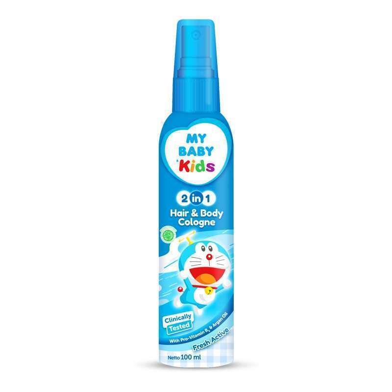 Jual My Baby Kids Hair & Body Cologne Blue [100 Ml] Di Seller Gold ...