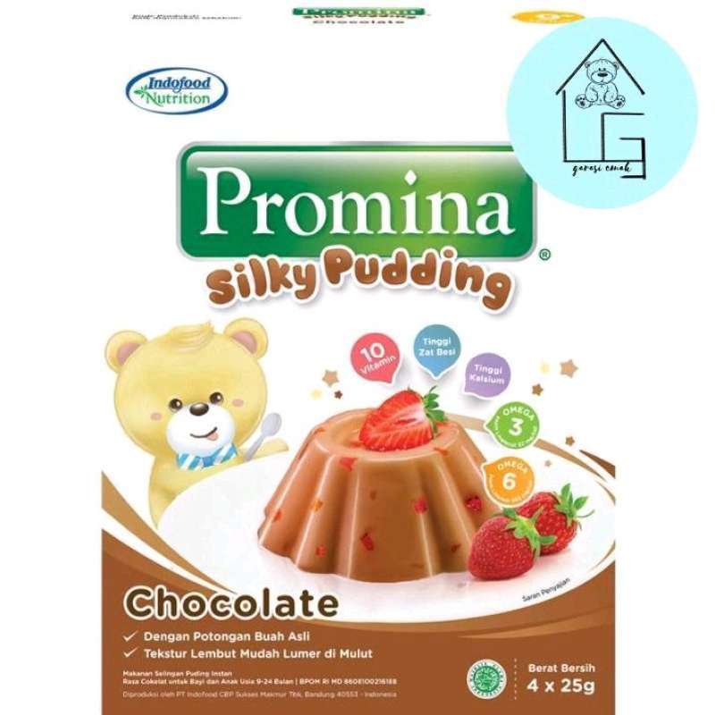 Jual Promina Silky Pudding Coklat 100 g di Seller Garasi Emak - Kota ...