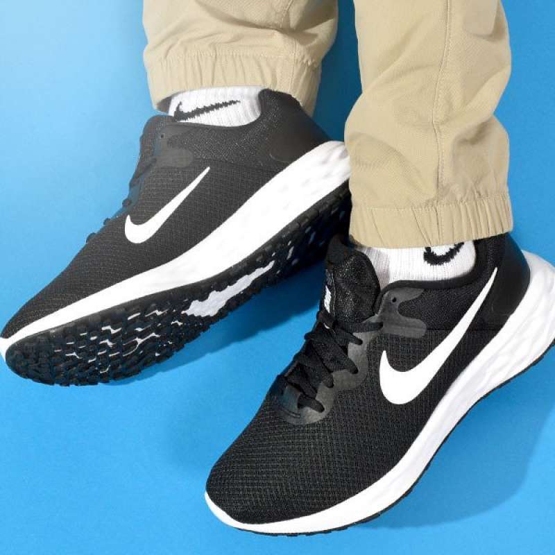 Jual Sepatu Lari Pria Nike Revolution 6 Men's (extra Wide) Dd8475 003 ...