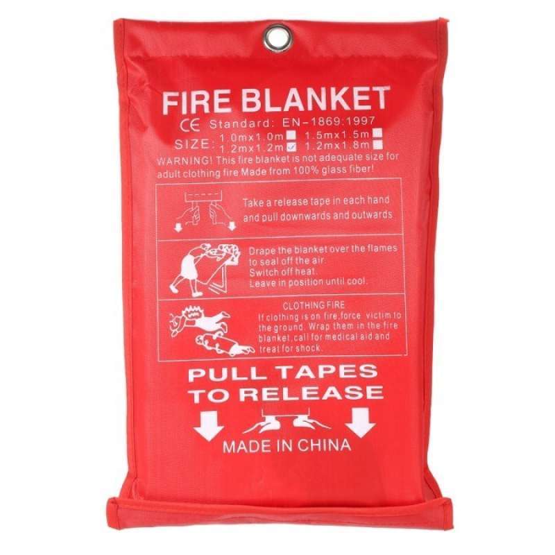 Jual Kain Selimut Emergency Untuk Pemadam Api Fire Emergency Blanket ...