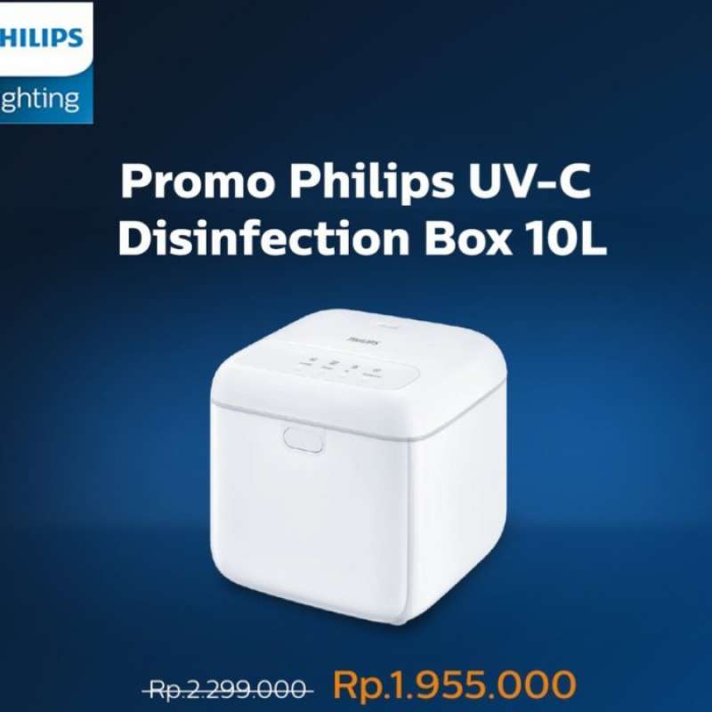 Promo Philips Uv C Disinfection Box 10L Diskon 17% di Seller Nizar Store 001 - Cikoko, Kota ...