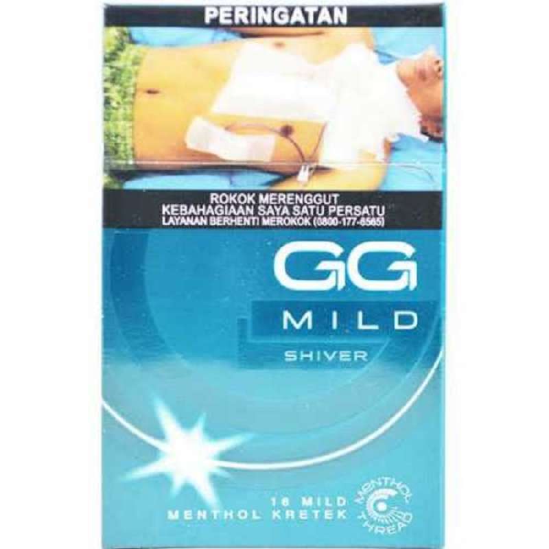 Jual Gudang Garam Mild Shiver Mentol Rokok Filter [16 Batang/bungkus ...