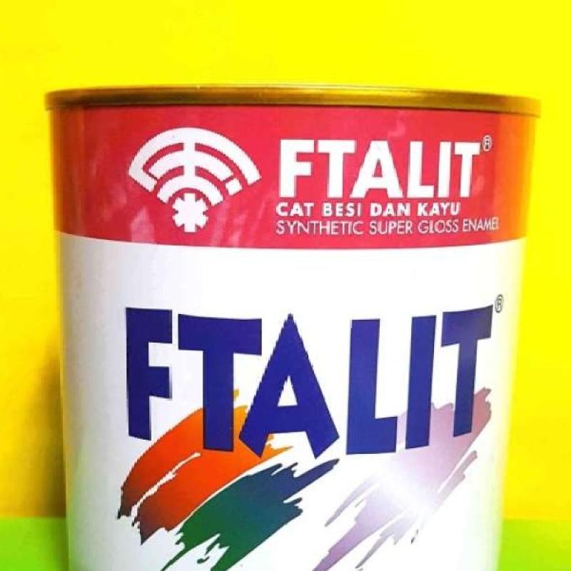 Promo Ftalit Gloss / Cat Kayu Besi Hitam & Putih 1 Kg Stok Terbatas ...