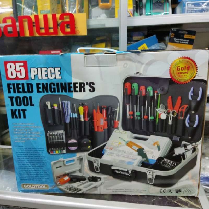 Promo Goldtool Gtk-900B Field Engineer Toolkit 85 Pcs Diskon 15% di Seller Toko Al Barokah ...