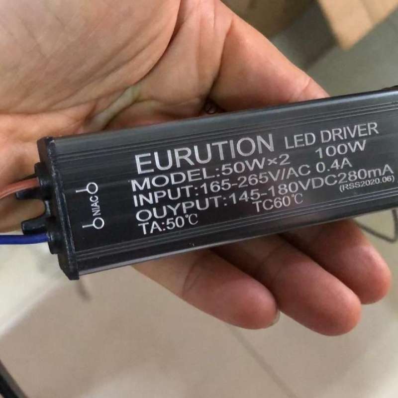 Jual Ballast trafo LED mata COB 100watt atau 2x50wat di Seller SCM ...