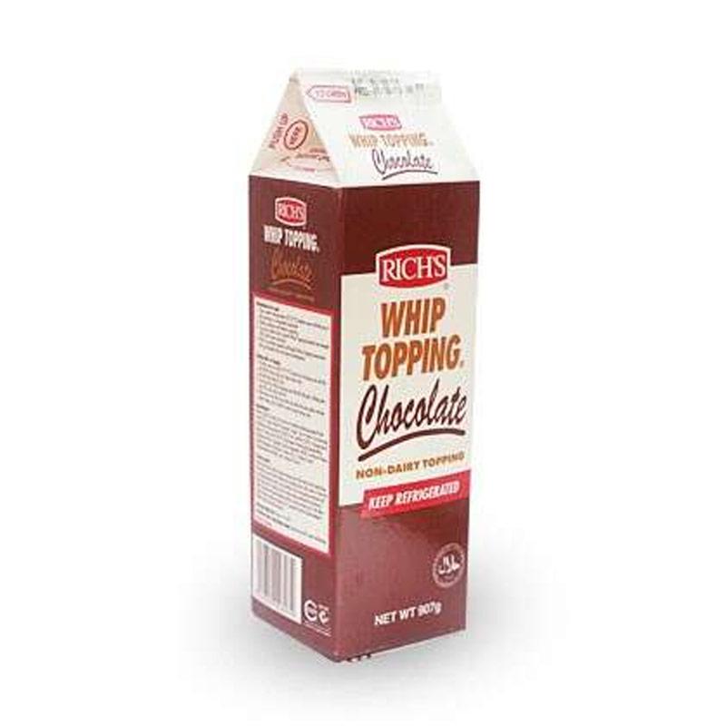 Jual Rich Whip Topping Chocolate Bahan Kue [907 G] Di Seller First ...