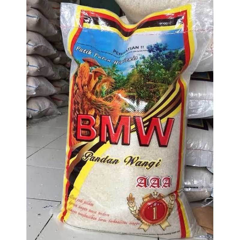 Promo Beras BMW Pandan Wangi Super Beras [10kg] Diskon 9% di Seller ...