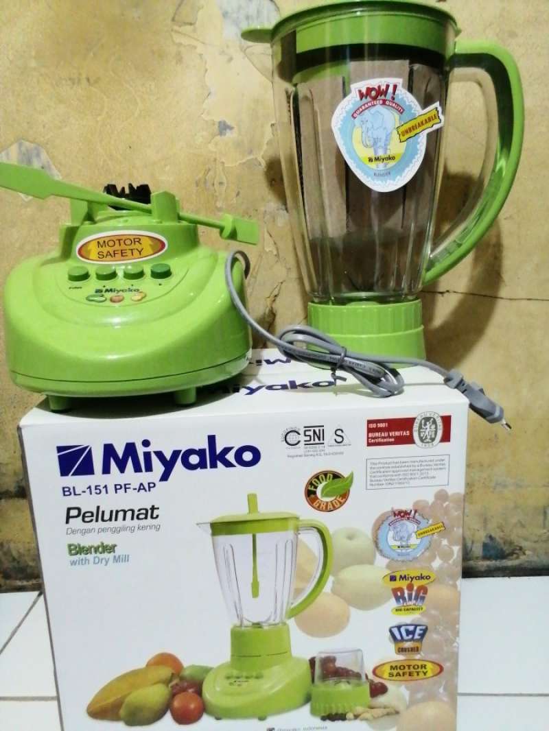 Jual Blender Miyako Bl-151 Pf-ap 2in1 2liter - Hijau Di Seller Adzana ...
