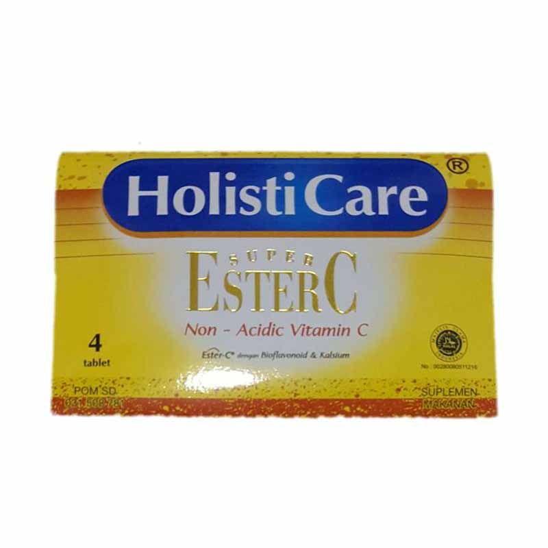 Jual Ester C Holisticare Vitamin C Strip [4 Tablets/ Kemasan Baru] di ...