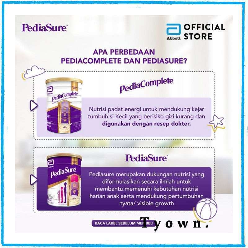 Jual Pediasure Vanila 1800g 1-10 Tahun Susu Formula Pertumbuhan - 3 Pack Halal Di Seller Al Huda ...