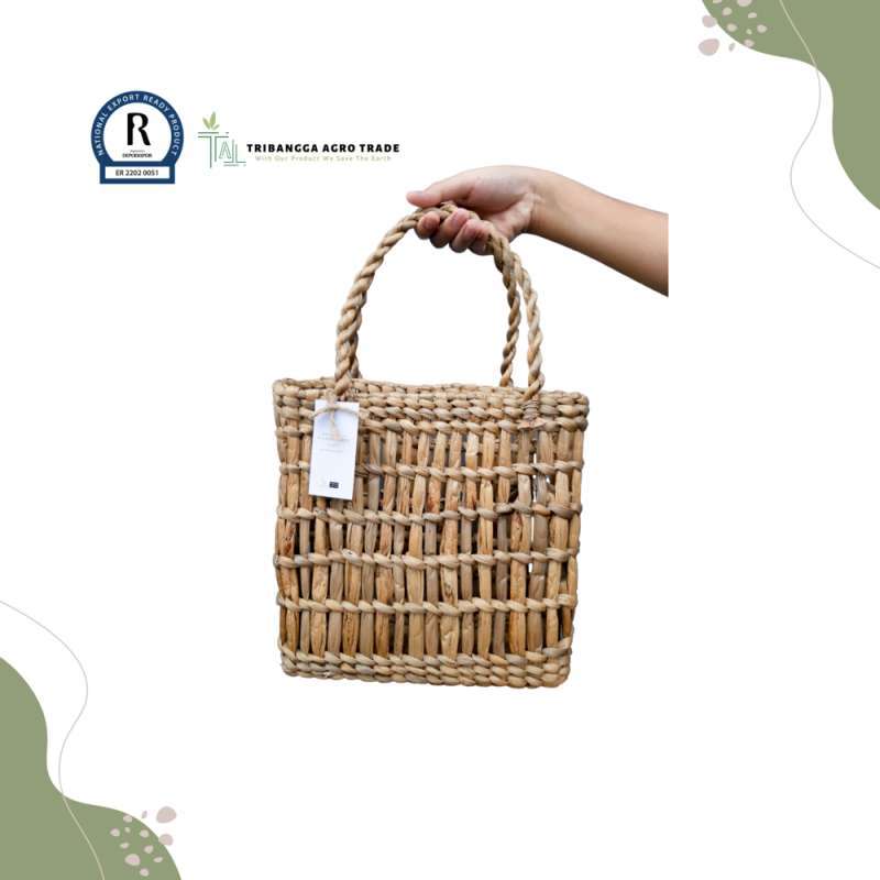Jual Tas Anyaman Eceng Gondok / Water Hyacinth Bag di Seller Tribangga Agro Trade - Sukamakmur ...
