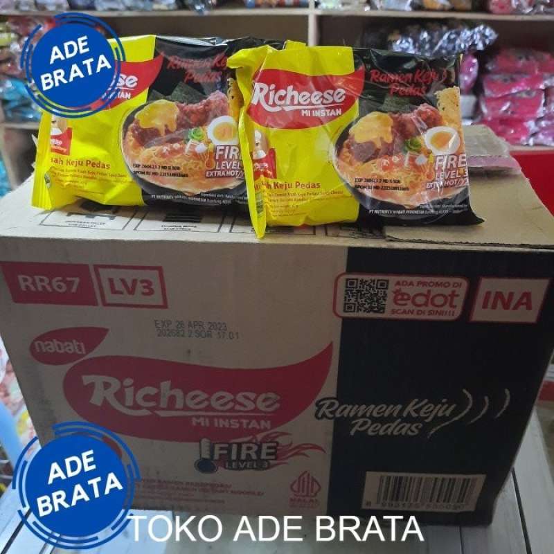 Jual RICHEESE Mie Ramen Kuah Keju Level 3 - jual per Dus isi 40 pcs di ... Jual RICHEESE Mie Ramen Kuah Keju Level 3 - jual per Dus isi 40 pcs di ...