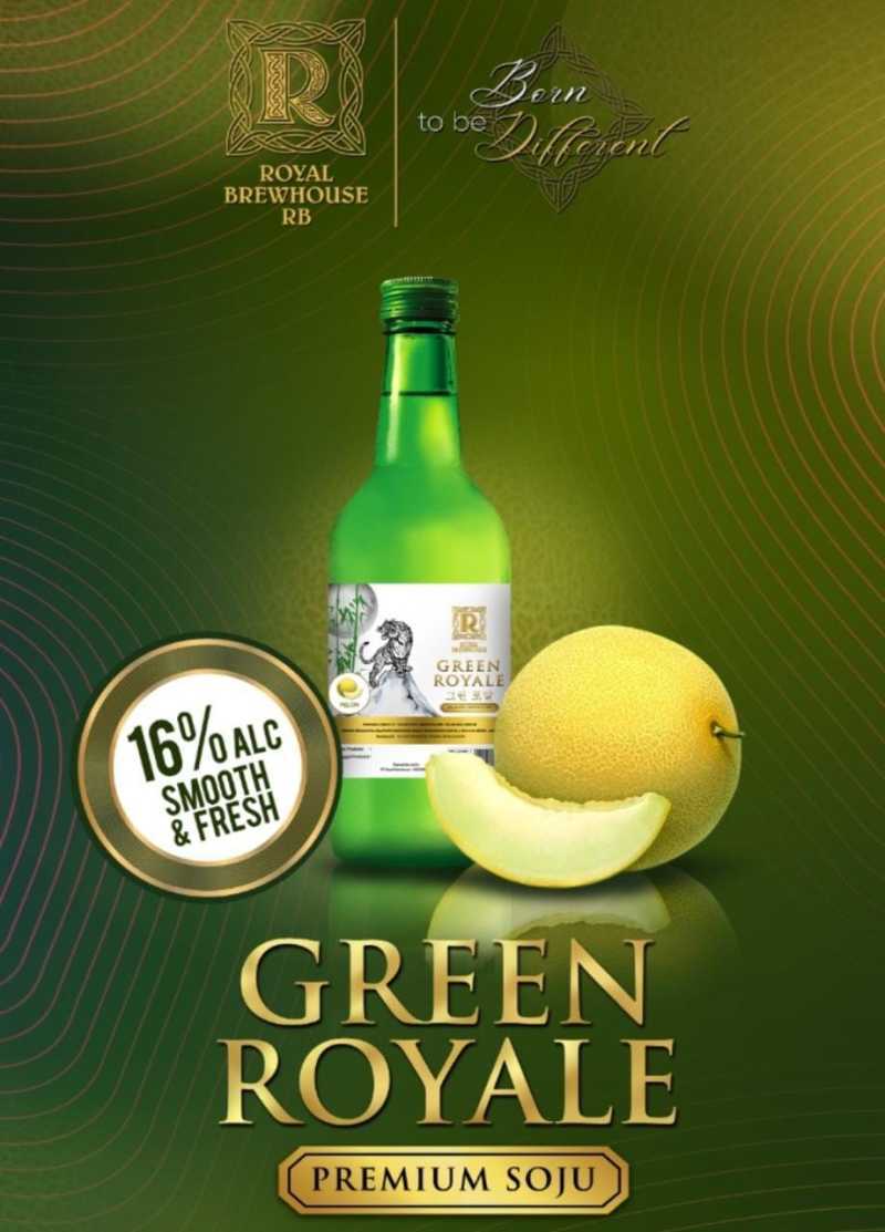 Promo Green Royale Soju Melon 350ml Diskon 28% Di Seller Tipsy Market ...