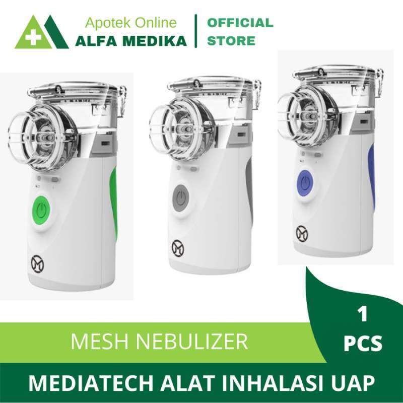 Promo Mediatech Mesh Nebulizer Portable Alat Inhalasi Uap Bantu ...