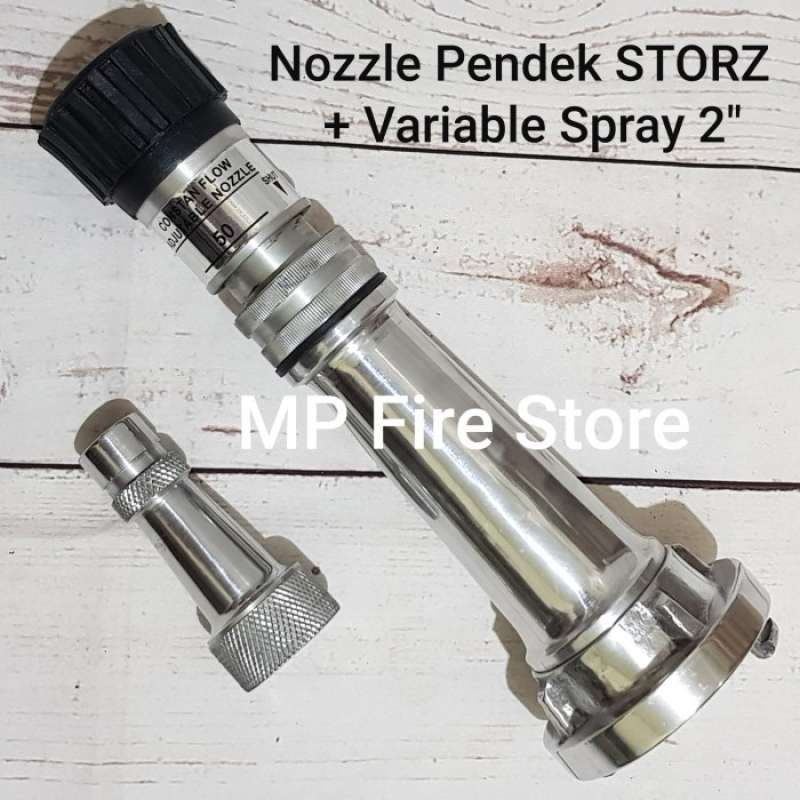 Jual Short Jet Nozzle Nuzzle Pemadam STORZ Pendek 2 Inch + Variable ...