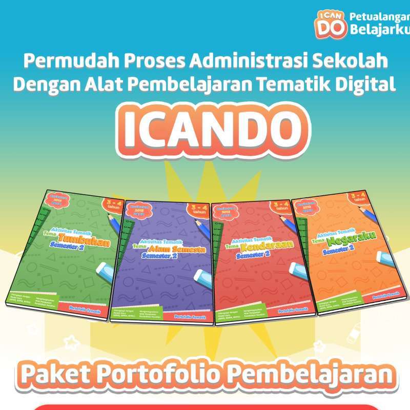 Jual Lks Portfolio Lka Lembar Kerja Siswa Tematik Paud Kurikulum 2013 ...