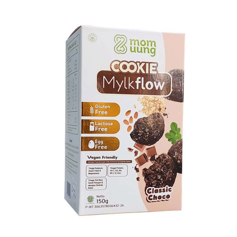 Jual Mom Uung MylkFlow Cookie Cemilan Kukis Ibu Menyusui Momuung Mylk ...