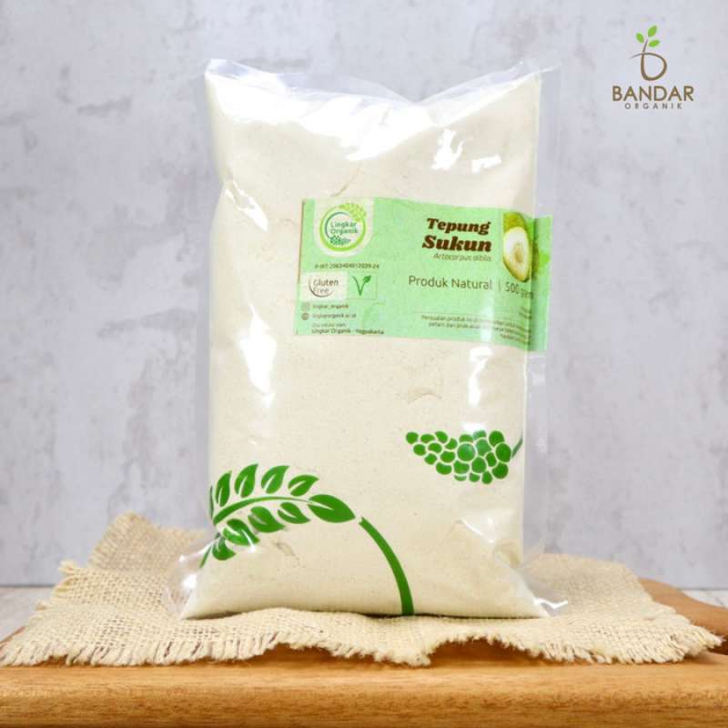 Promo no brand Tepung Sukun Natural Gluten Free 500gr - Lingkar Organik ...
