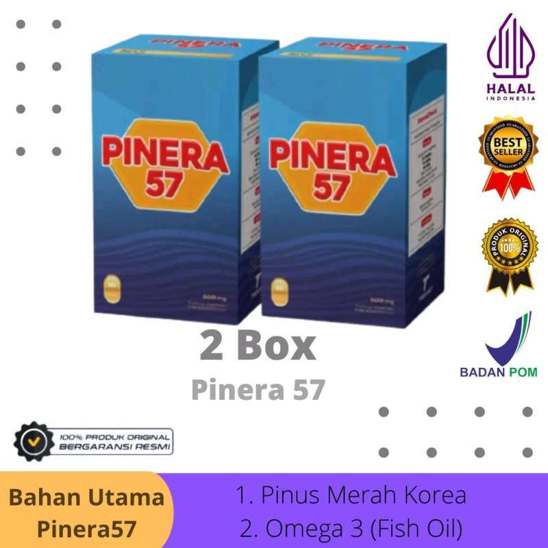 Jual Pinera 57 Ekstrak Pinus Merah Korea/ Solusi Stroke/ Diabetes ...