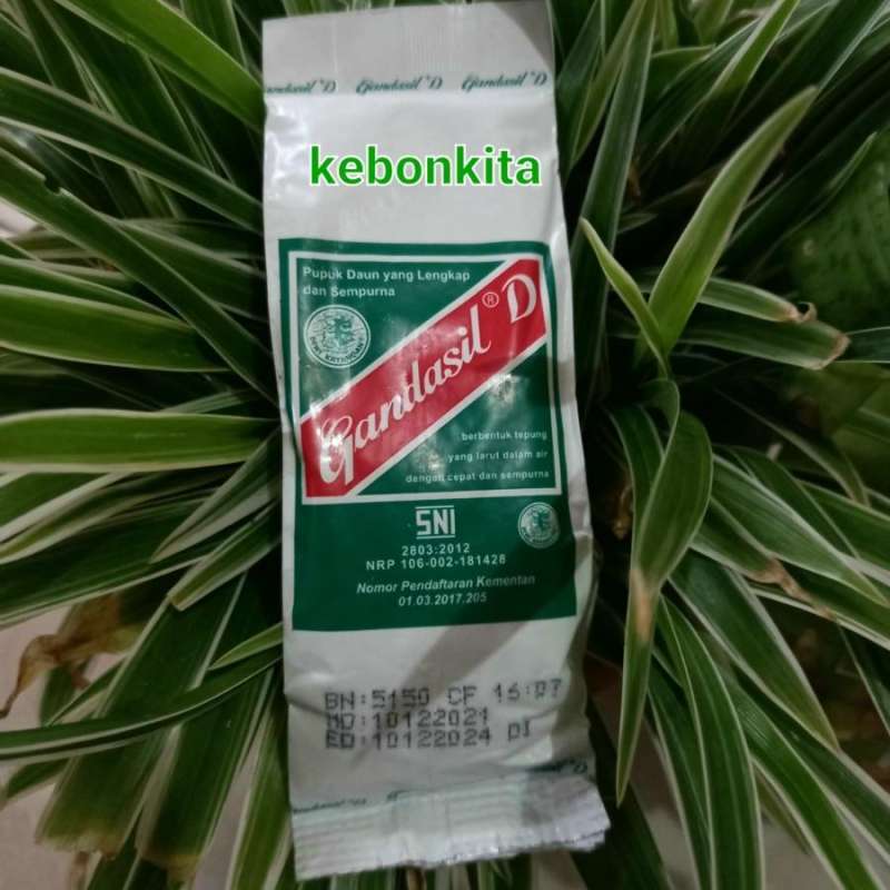 Jual Gandasil D 100 Gram Pupuk Daun Dan Tanaman Hias Di Seller Kebonkita Larangan Selatan